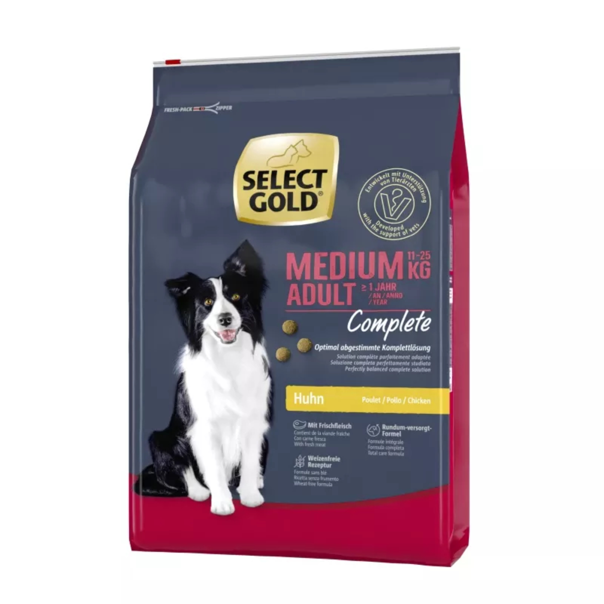 Select Gold Complete Medium Adult piščanec